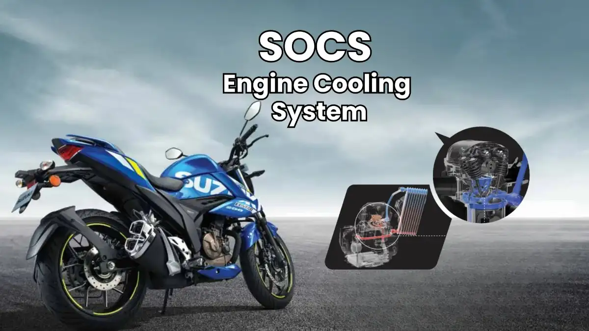 SOCS (Suzuki Oil Cooler System) Engine Cooling System: Why Oil-Cooled ...